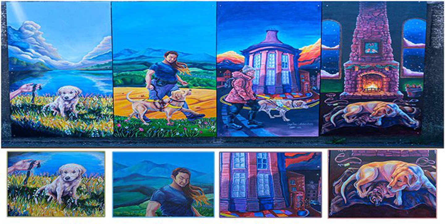 Forfar street art walking trail takes off