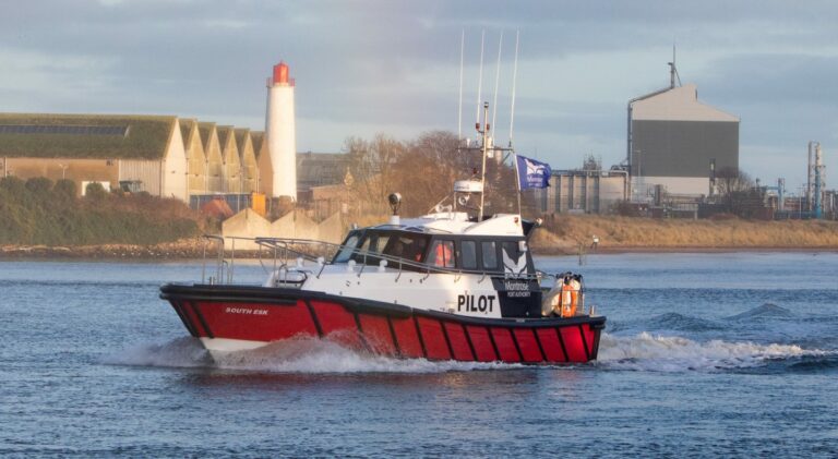 Best pictures as new pilot boat make spectacular Montrose arrival