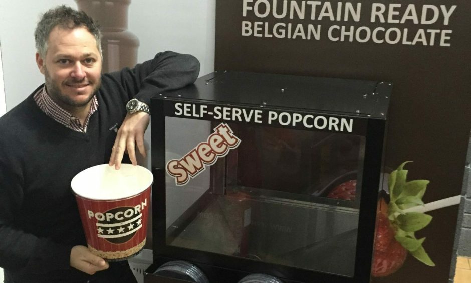 Fife food business celebrates Morrisons popcorn treat sweet deal