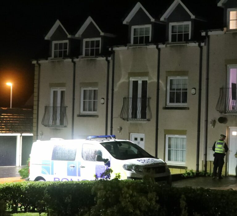 Police attend ongoing incident in Cant Street, St Andrews