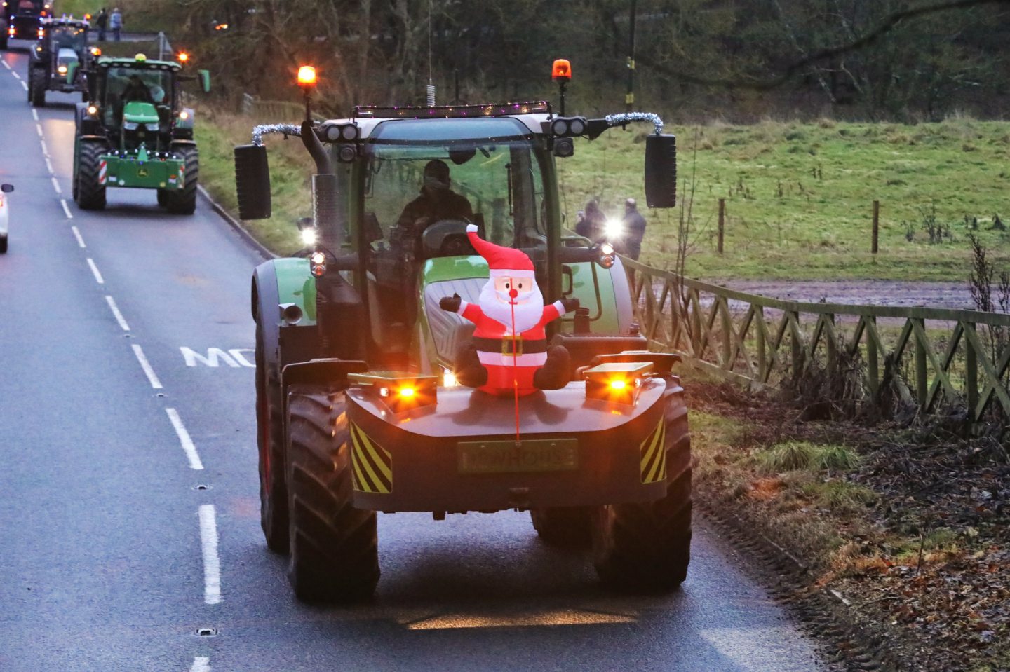 Forfar JAC Christmas convoy is brightly-coloured festive treat