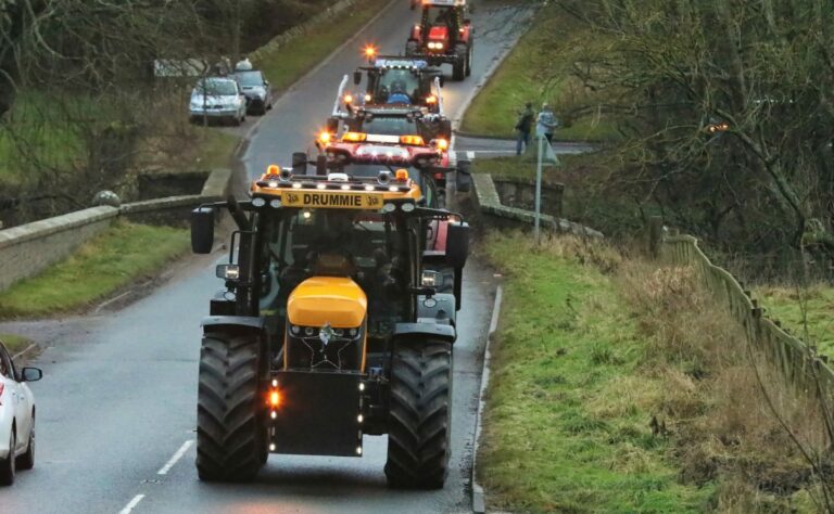 Forfar JAC Christmas convoy is brightly-coloured festive treat