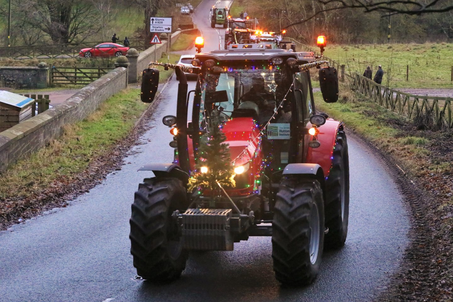 Forfar JAC Christmas convoy is brightly-coloured festive treat