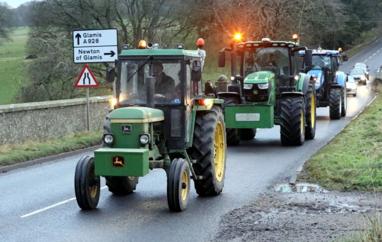 Forfar JAC Christmas convoy is brightly-coloured festive treat