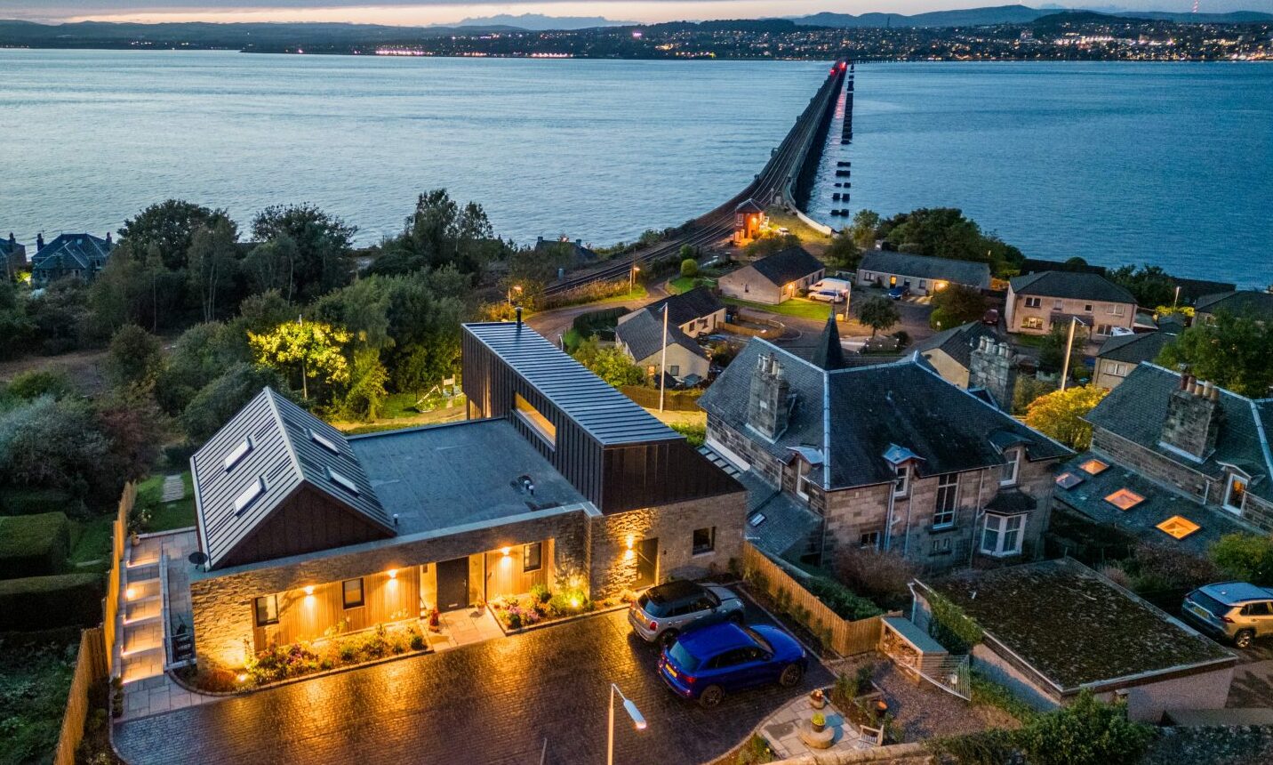 Amazing home in Wormit has stunning views over the Tay