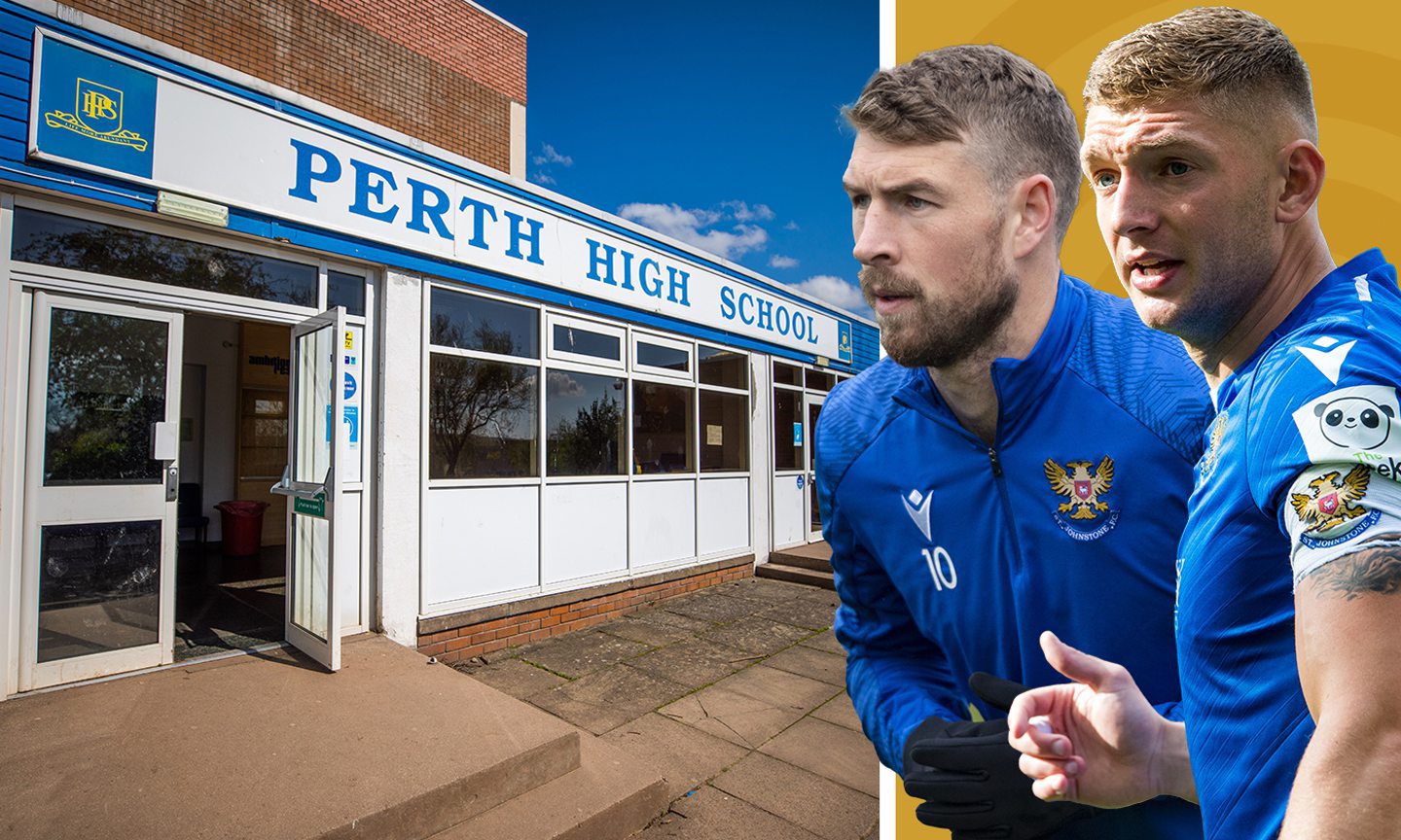 St Johnstone's David Wotherspoon was Perth High blue-eyed boy