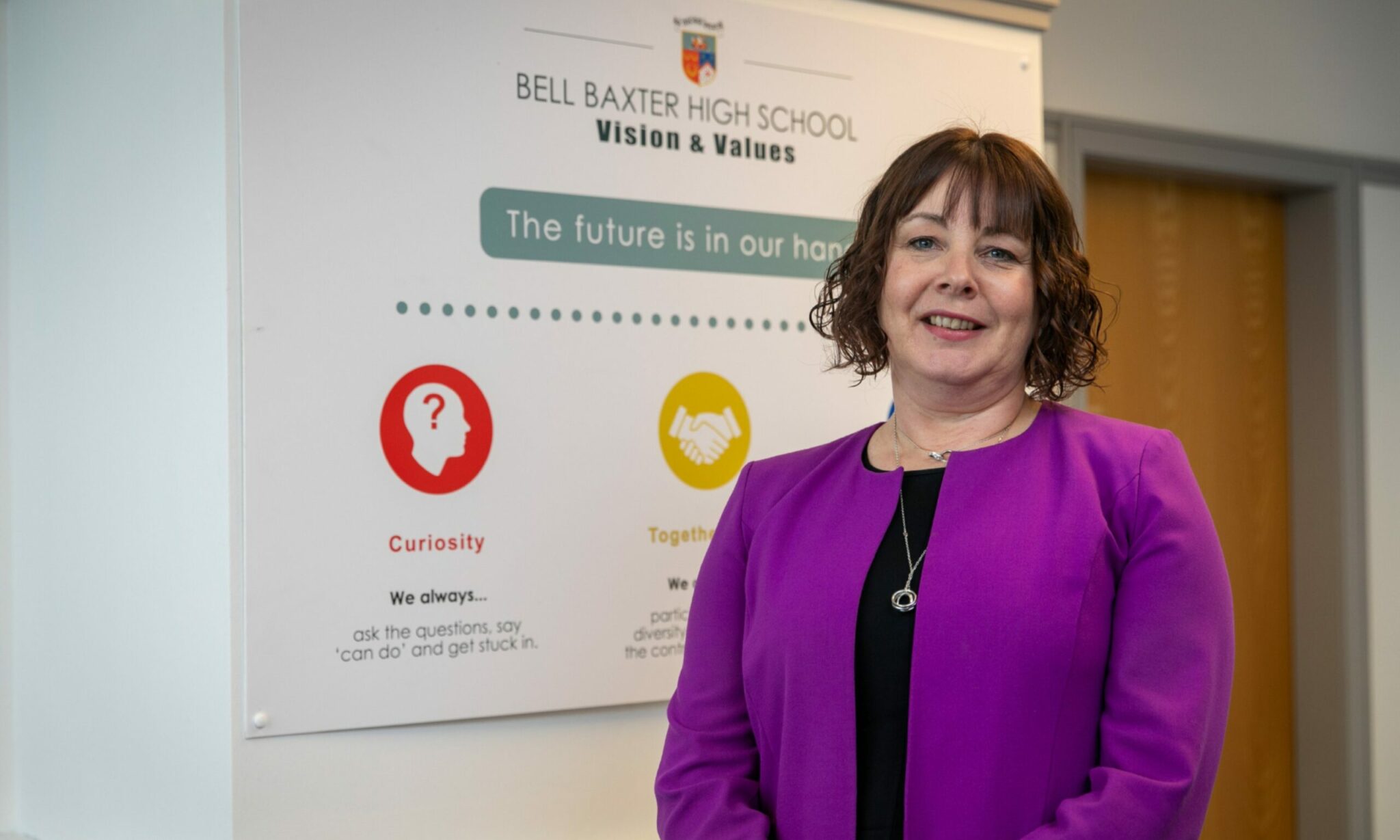 New head teacher Lynn Black aims for togetherness at Bell Baxter High