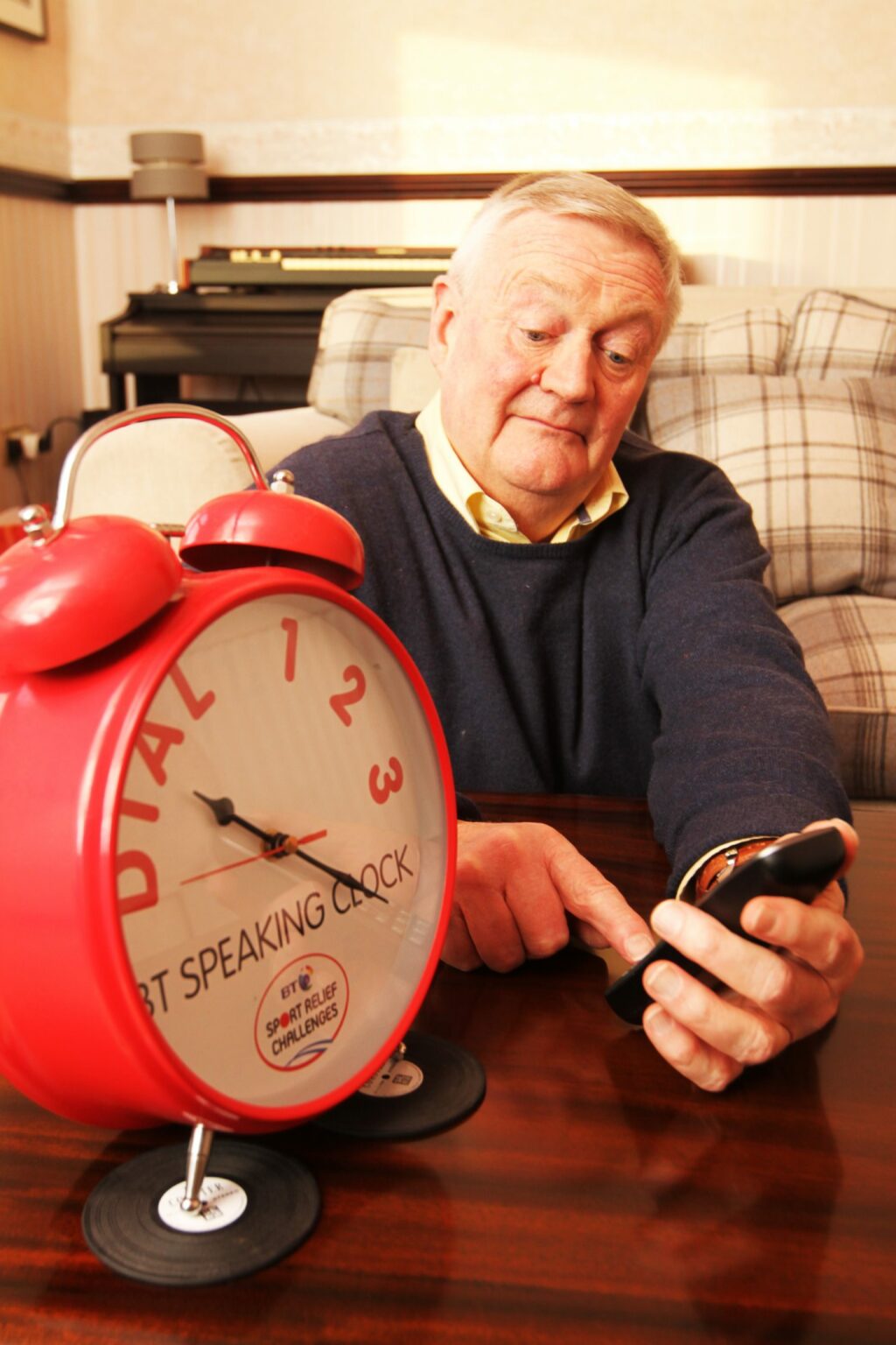 Tayside's speaking clock on six years as the voice of time