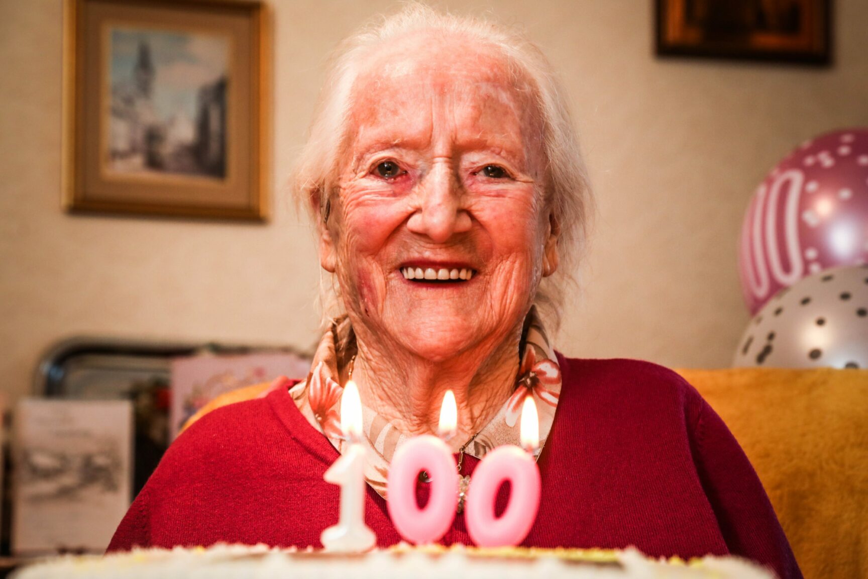 Forfar woman Jessie Simpson celebrates her 100th birthday