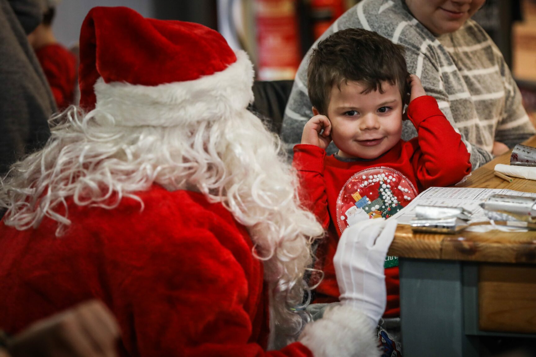 The Angus grotto where Santa does Makaton sign language