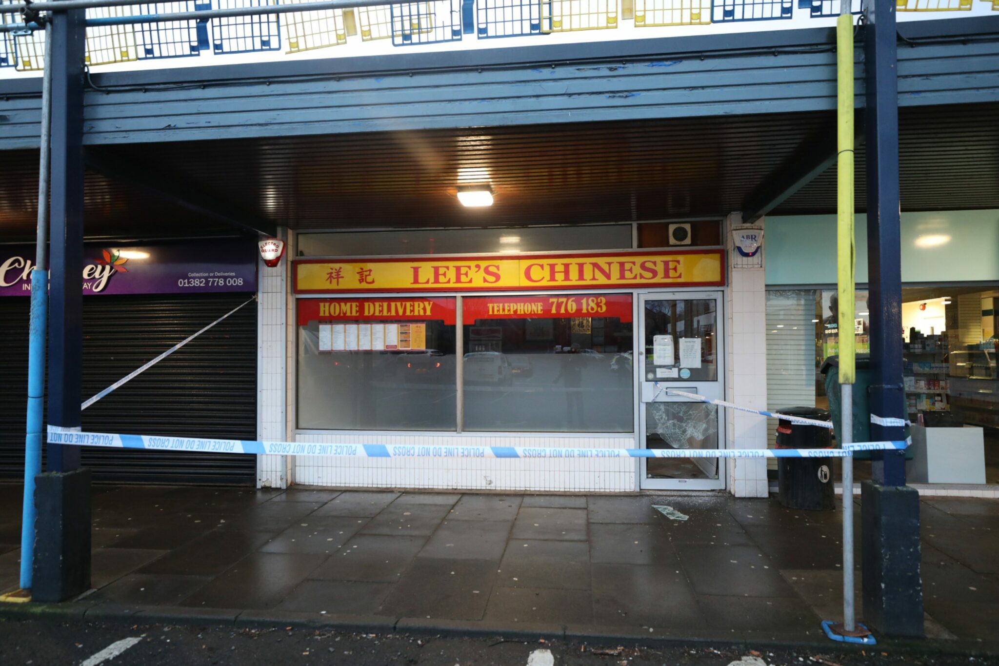 Police probe break-ins at Campfield Square shops in Barnhill