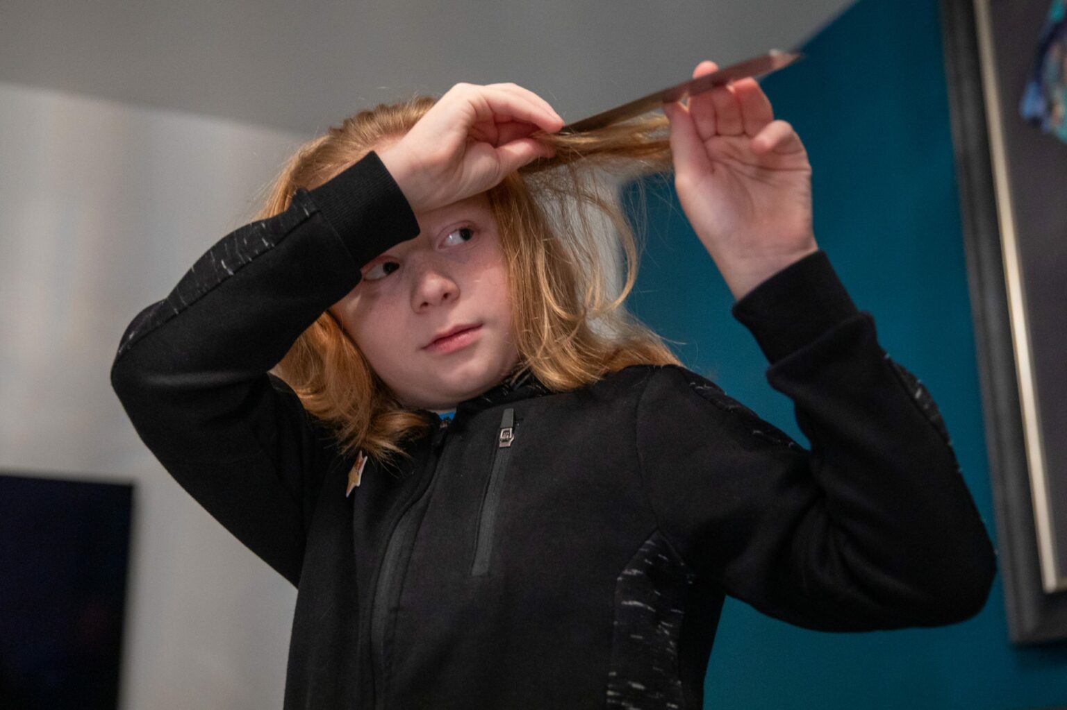 Courier Gold Star awarded to Alex Triggs, 10, from Arbroath