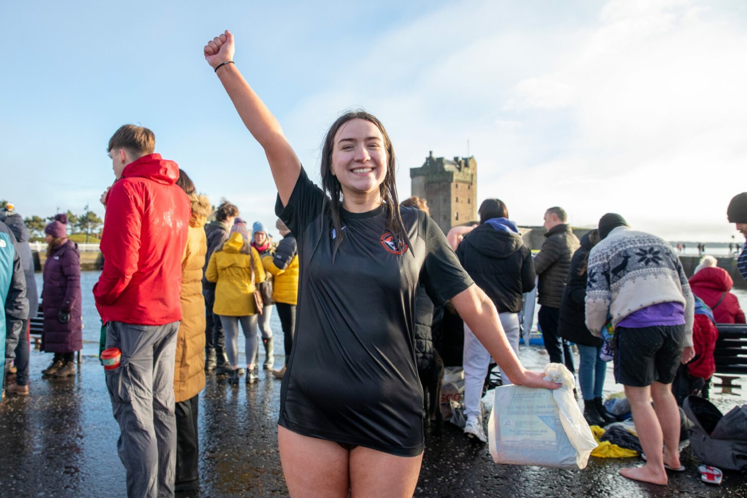 Best pictures from Broughty Ferry New Year dook