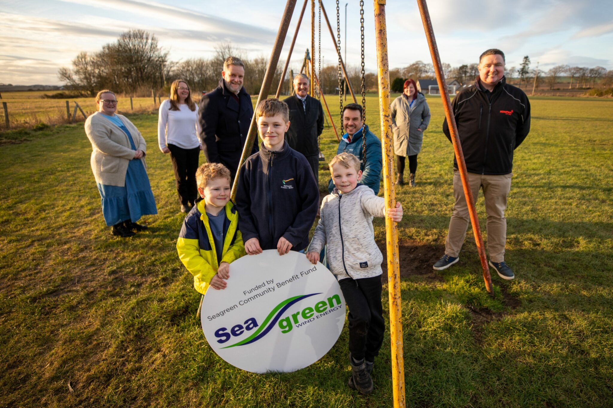 Seagreen windfall delivers £120k for Wellbank park upgrade