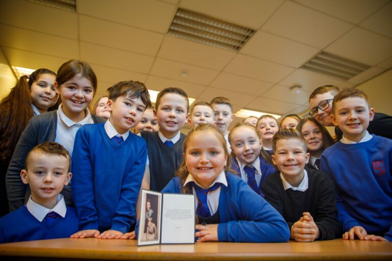 King Charles thanks Lumphinnans Primary for 'thoughtful' letters