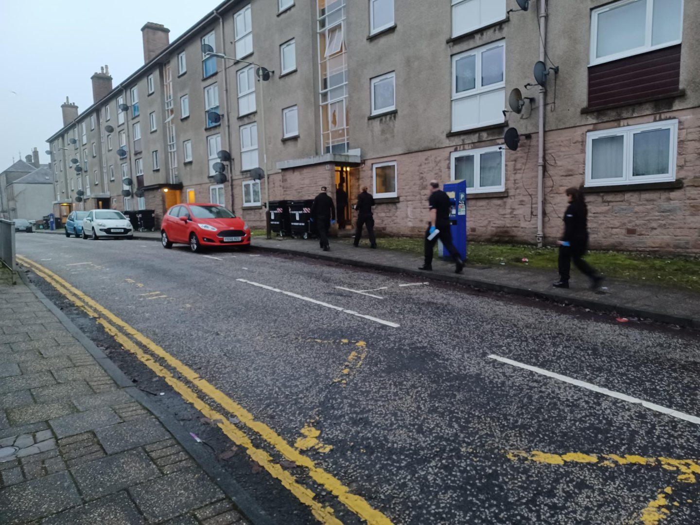 Man, 47, arrested after drugs raid at Perth flat