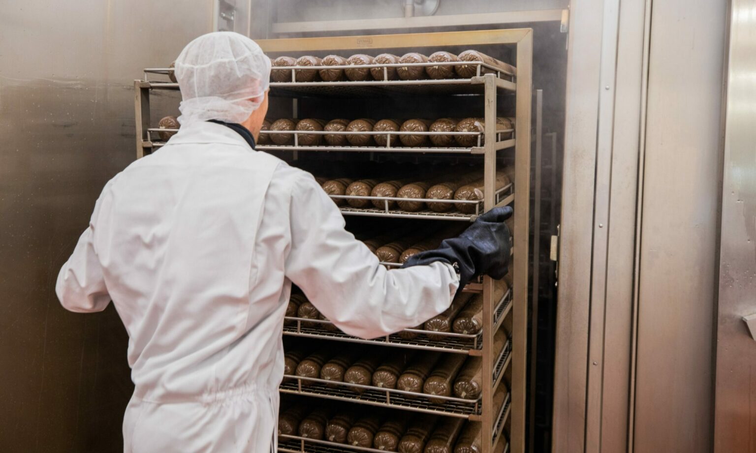Inside Simon Howie's 'pudding room' where 2 million haggis are made