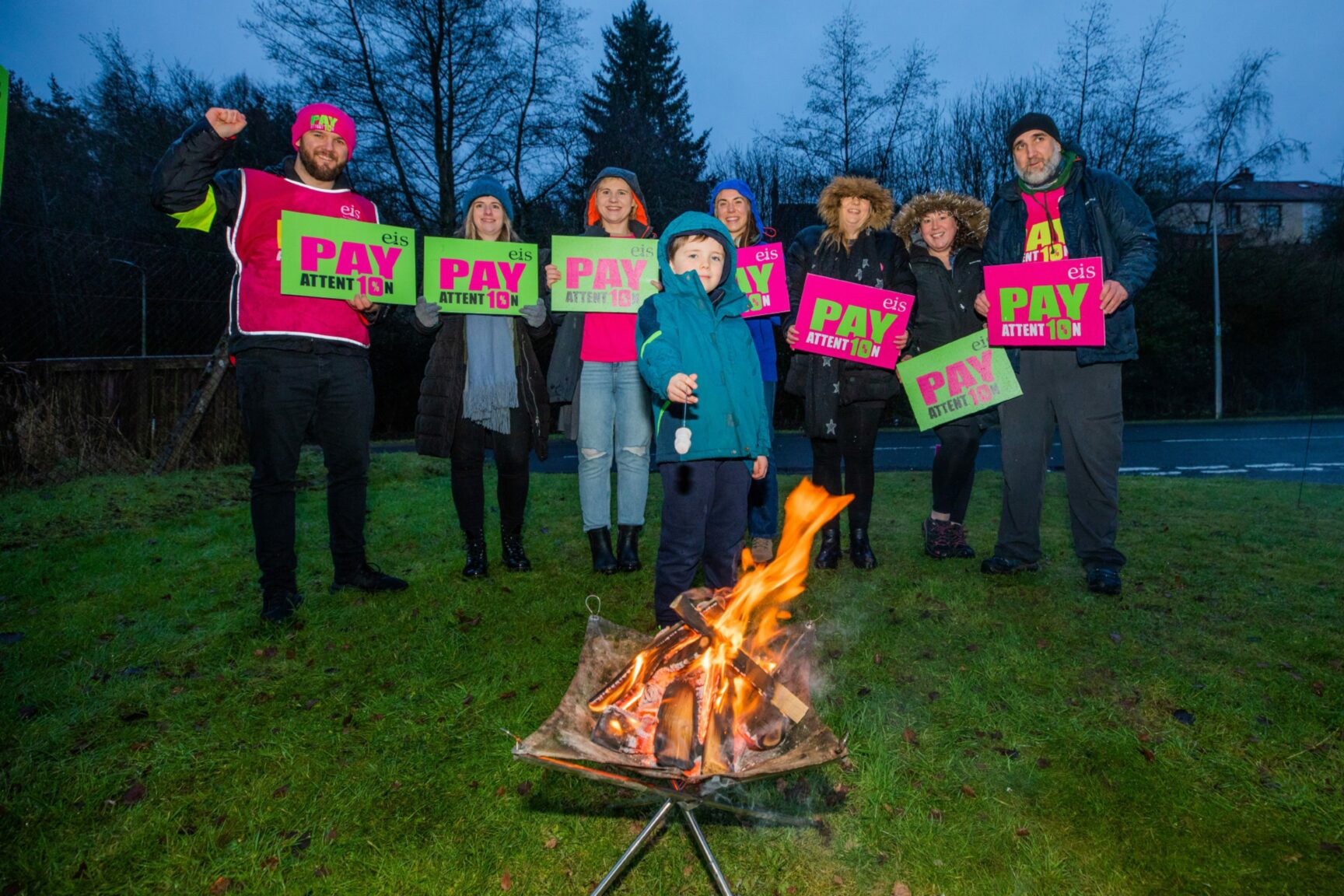 Primary teachers in Perthshire on picket lines in national strike