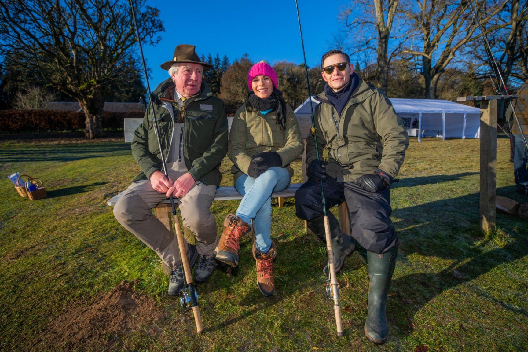 Hunger Games actor Burn Gorman and novelist David Profumo on fishing ...