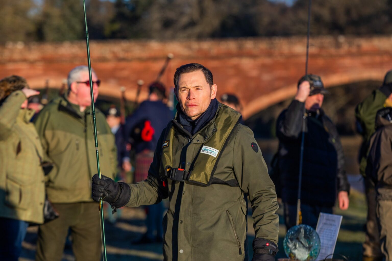 Hunger Games actor Burn Gorman and novelist David Profumo on fishing ...