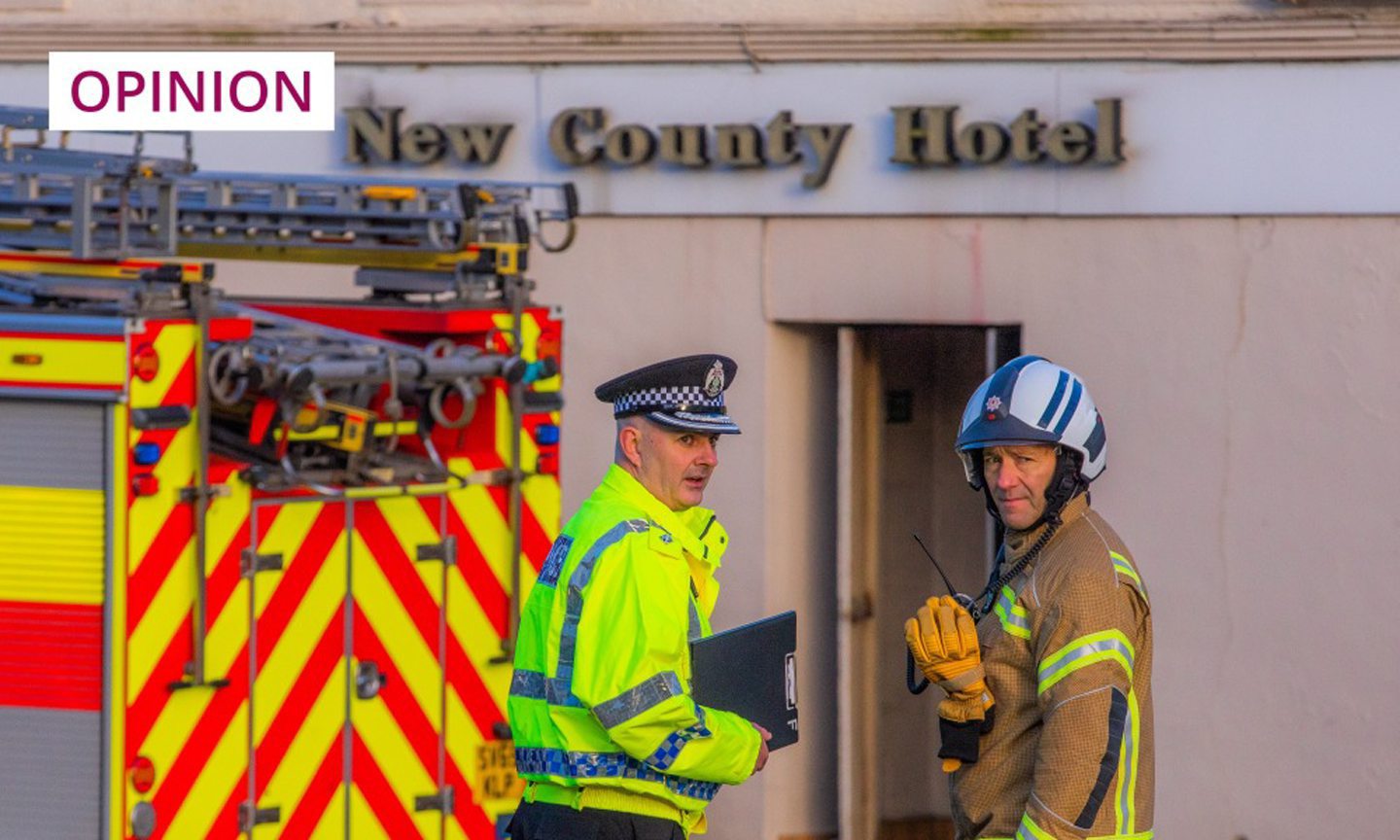 Perth hotel fire 999 crews deserve highest praise