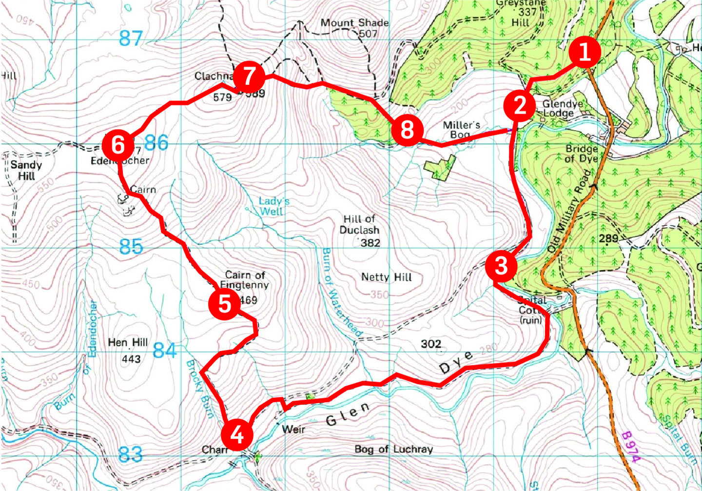 WALK THIS WAY: Clachnaben circuit in Glen Dye, Aberdeenshire - The Courier