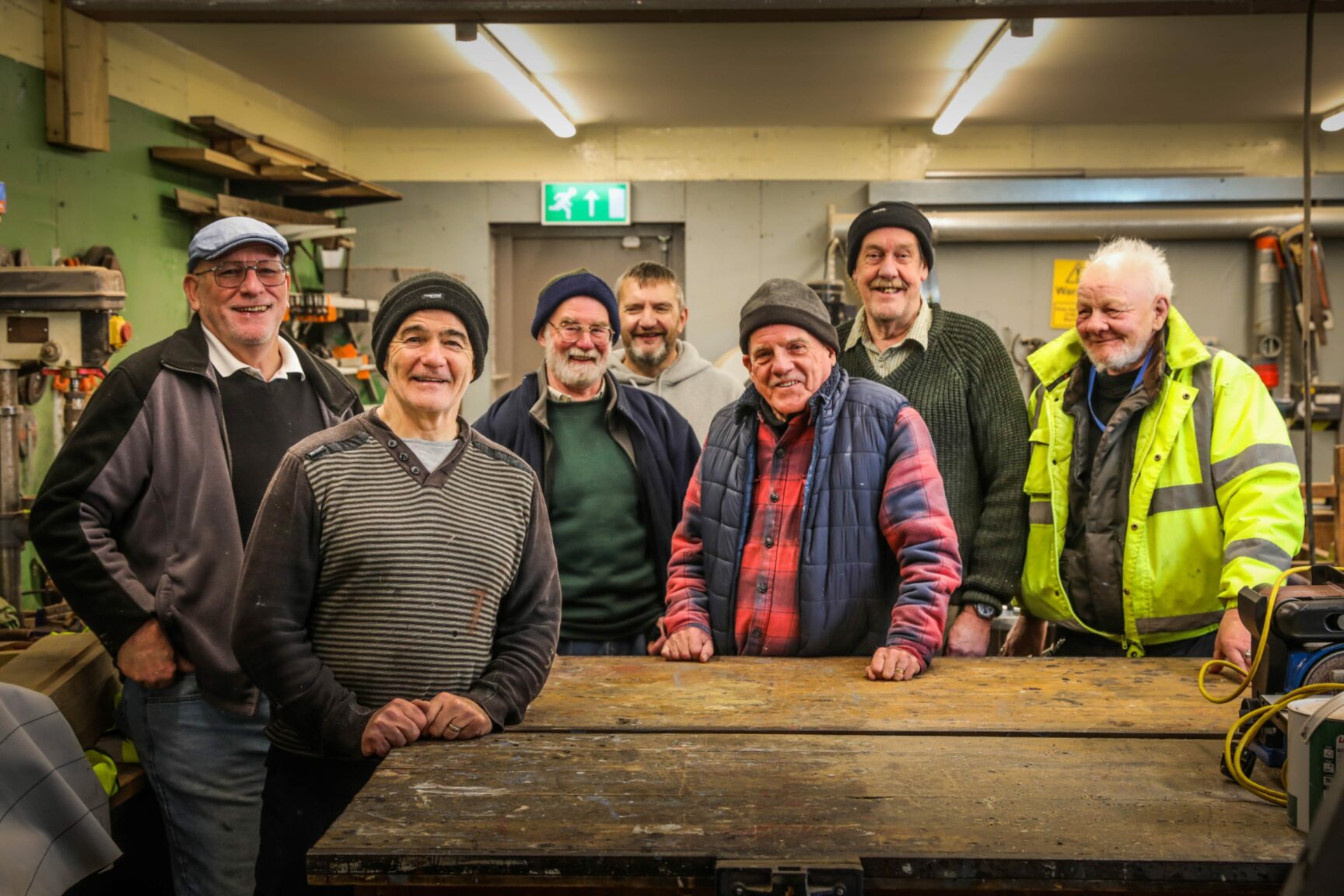 Forfar Men's Shed making a difference