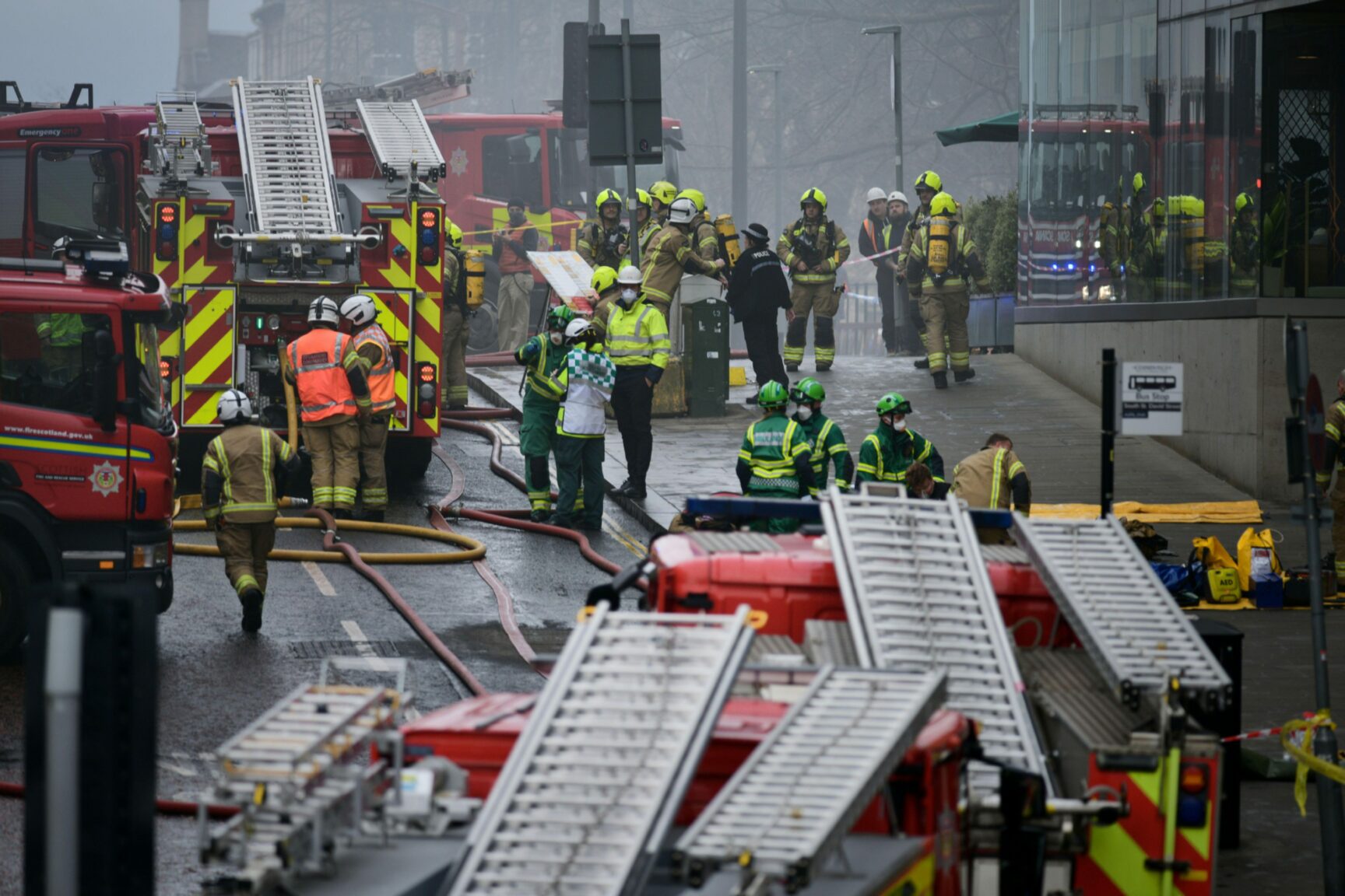 Barry Martin: Wife's tribute to Fife firefighter after Jenners death