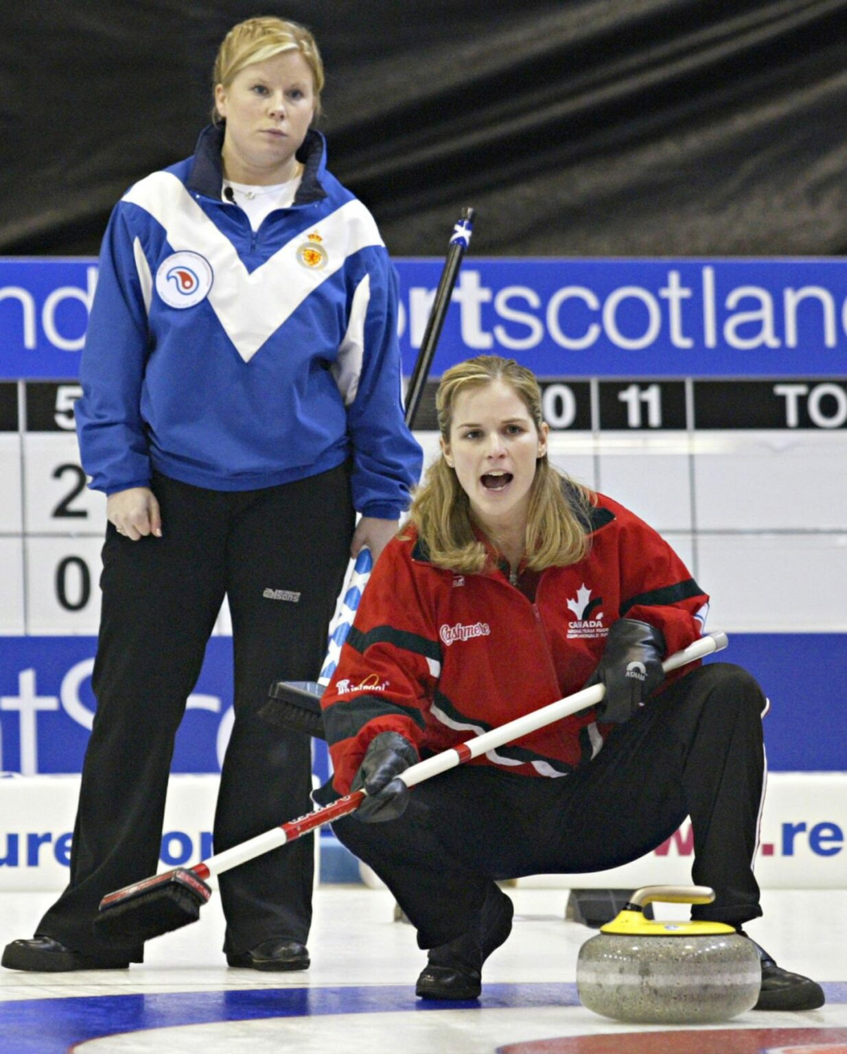 Kelly Schafer makes Scottish & Canadian curling history