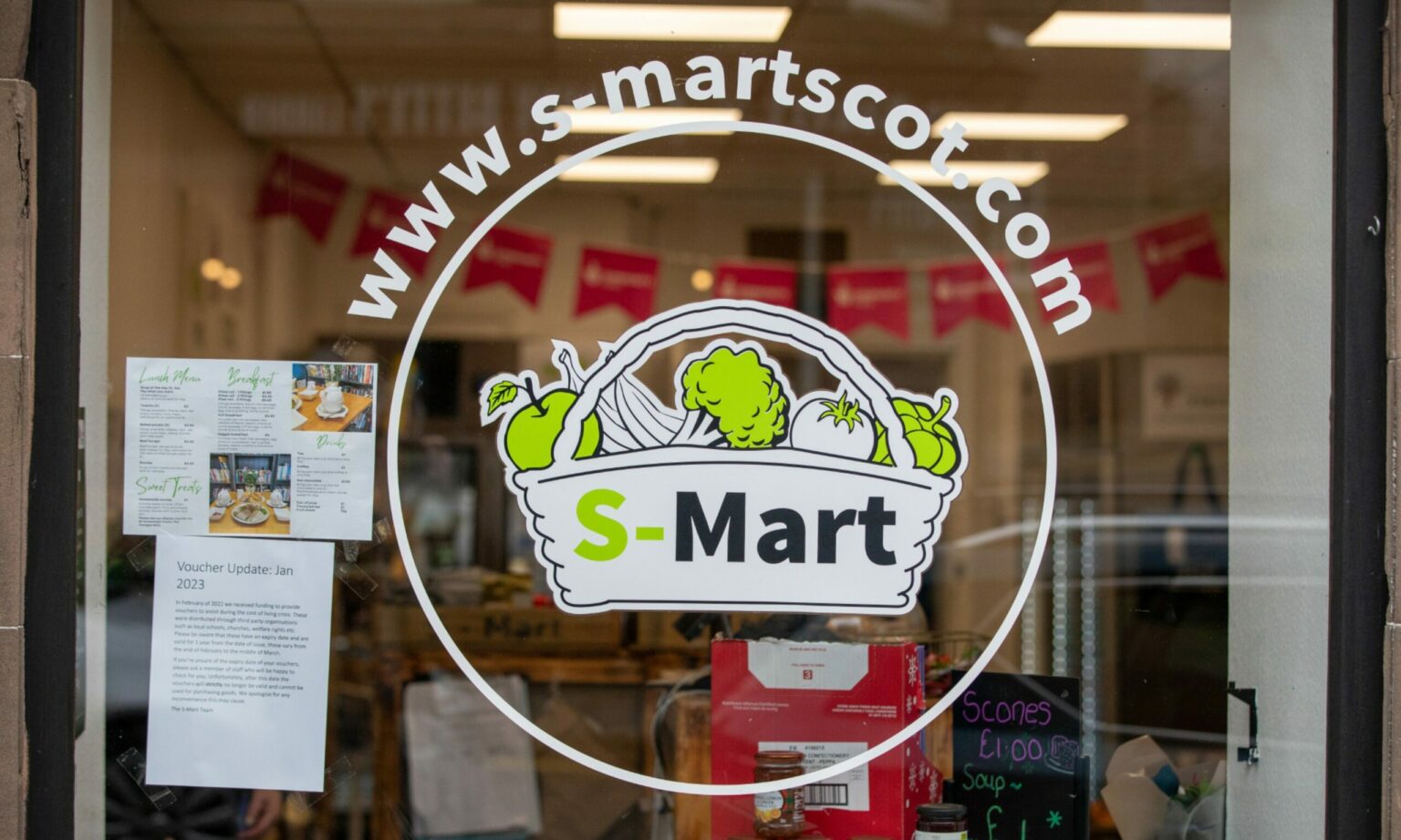 Forfar S-Mart social supermarket soars to success