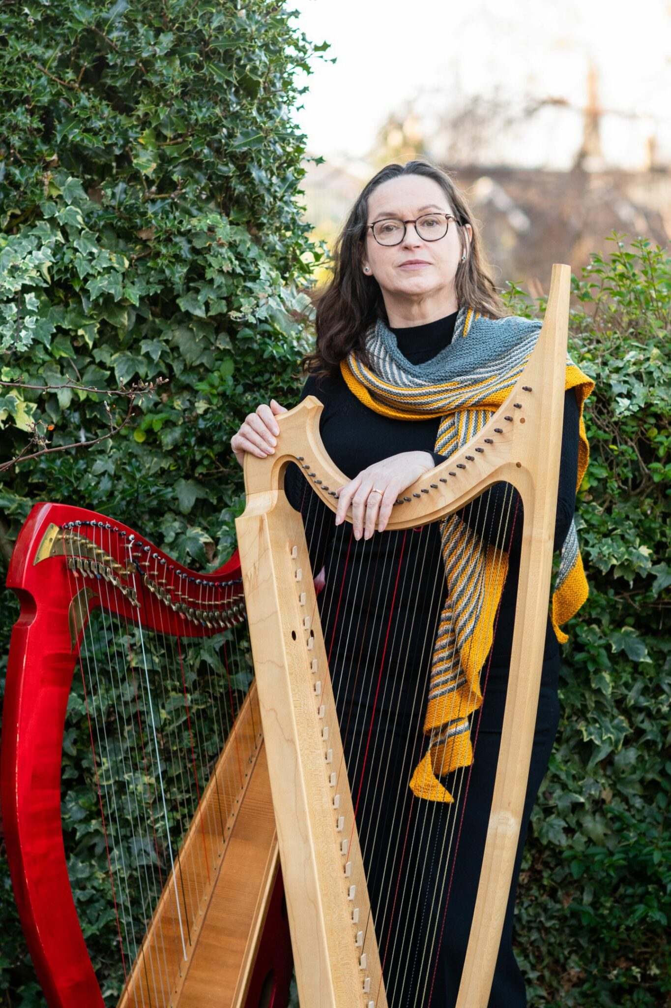 Karen Marshalsay is a 'one-woman harp festival' bound for Crail - The ...