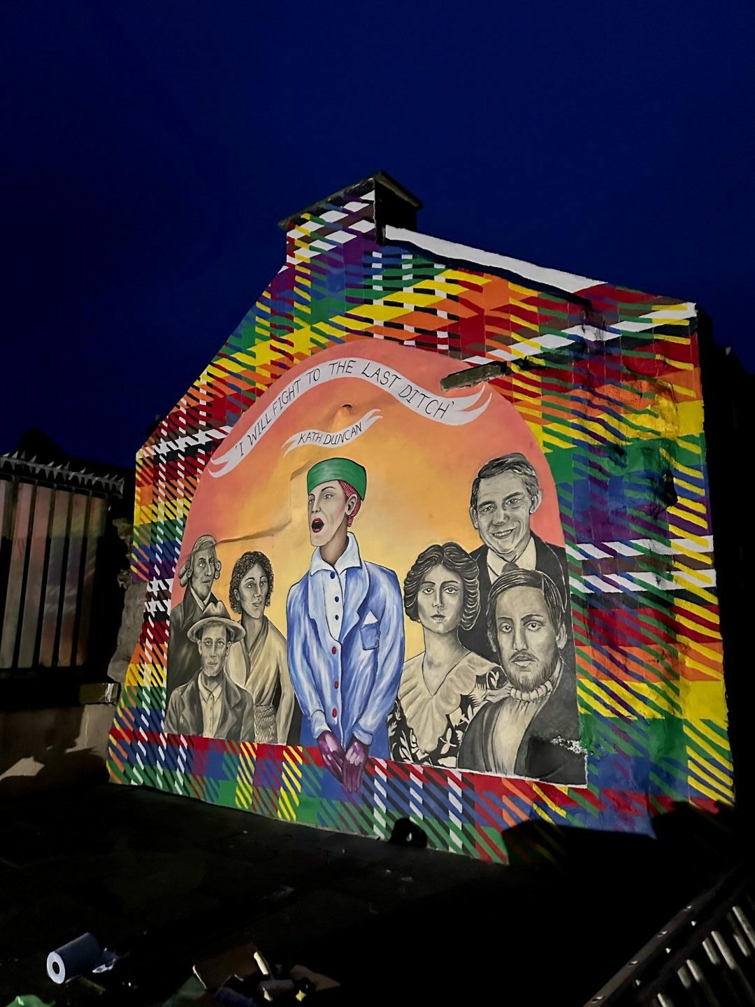 Vibrant new mural honouring forgotten political heroine Kath Duncan ...