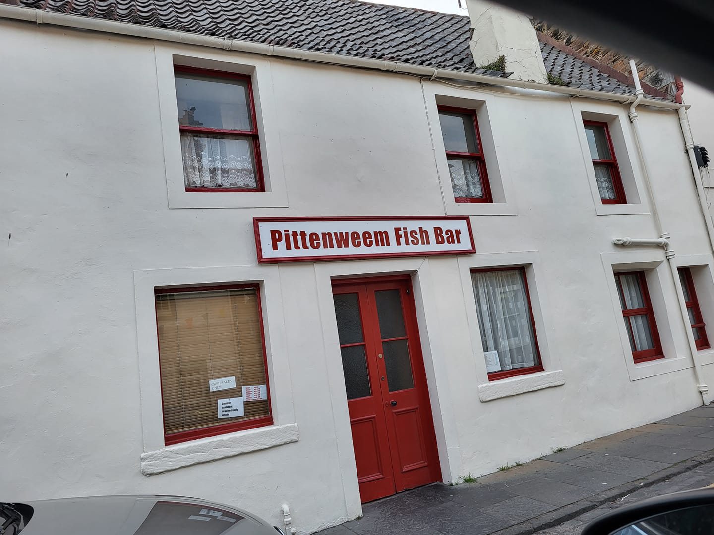Wife's tribute to Pittenweem fish bar owner Eck Wyse