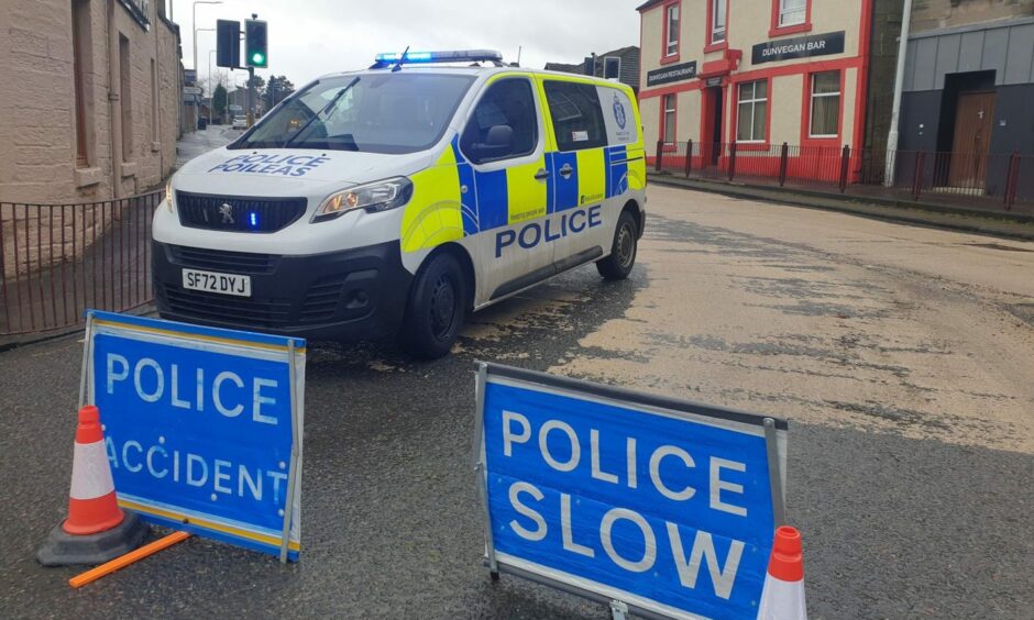 Woman in hospital after crash on Broad Street, Cowdenbeath