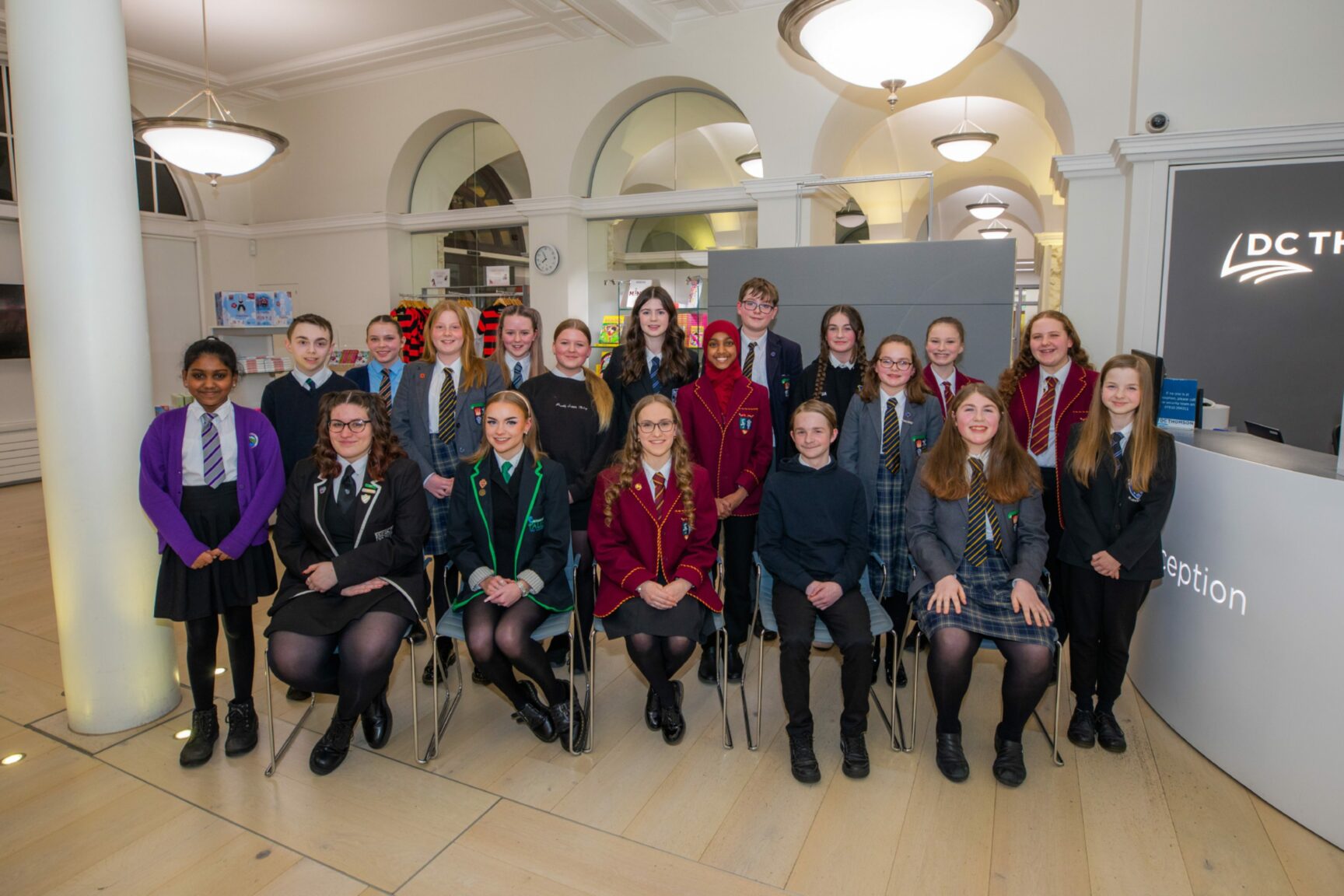 Dundee pupils Kate and Matthew are gold Leng Medal winners