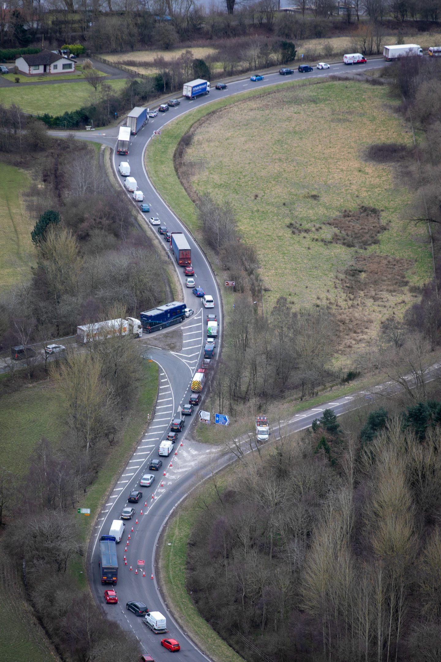 Friarton Bridge reopens after man dies in recycling centre explosion