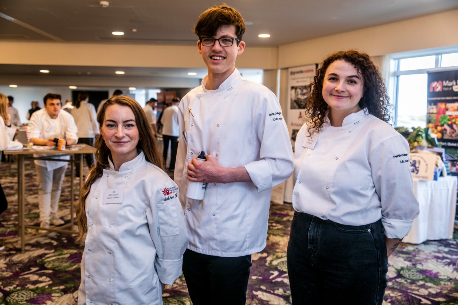 Students treated to demos by four Michelin chefs at Fife food event