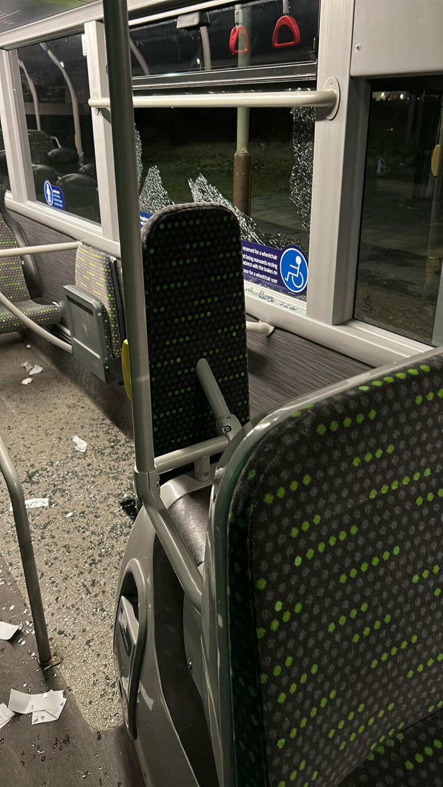 Xplore bus 'attacked' in Fintry area of Dundee