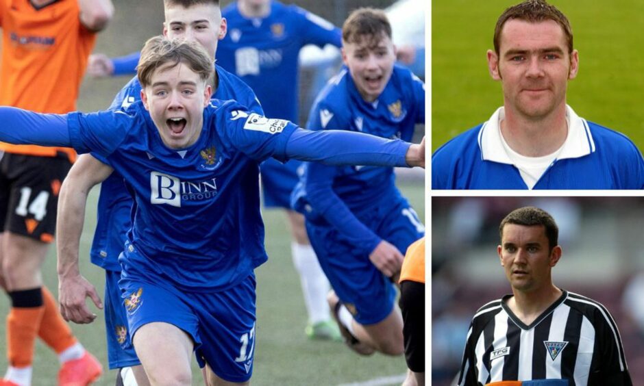 St Johnstone youth star Brodie Dair gets advice from dad & uncle