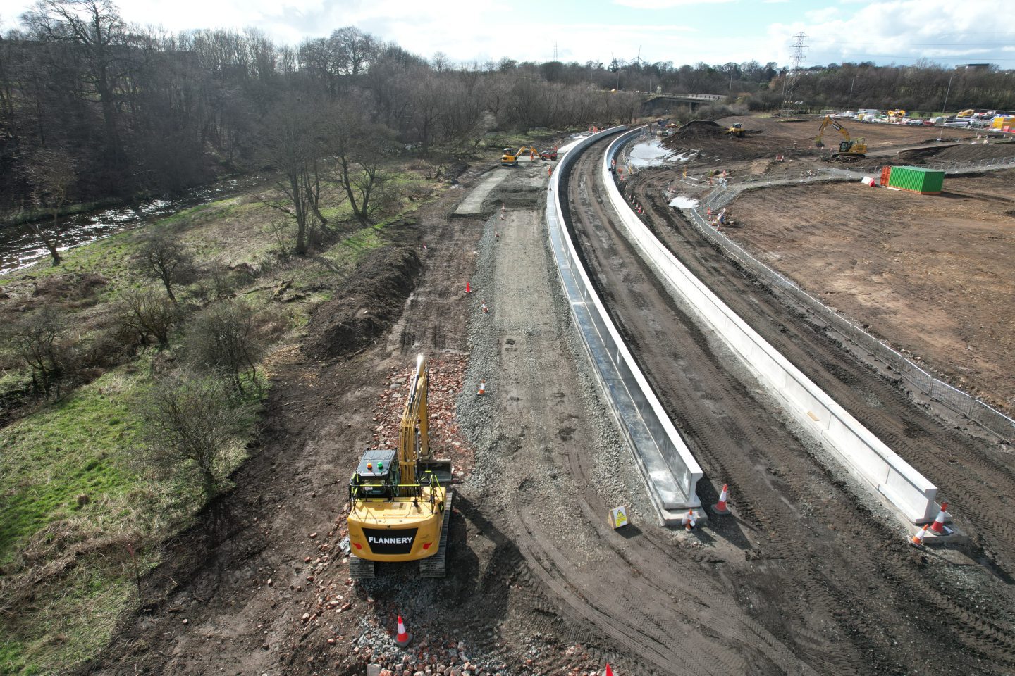New pictures show progress of Cameron Bridge railway station