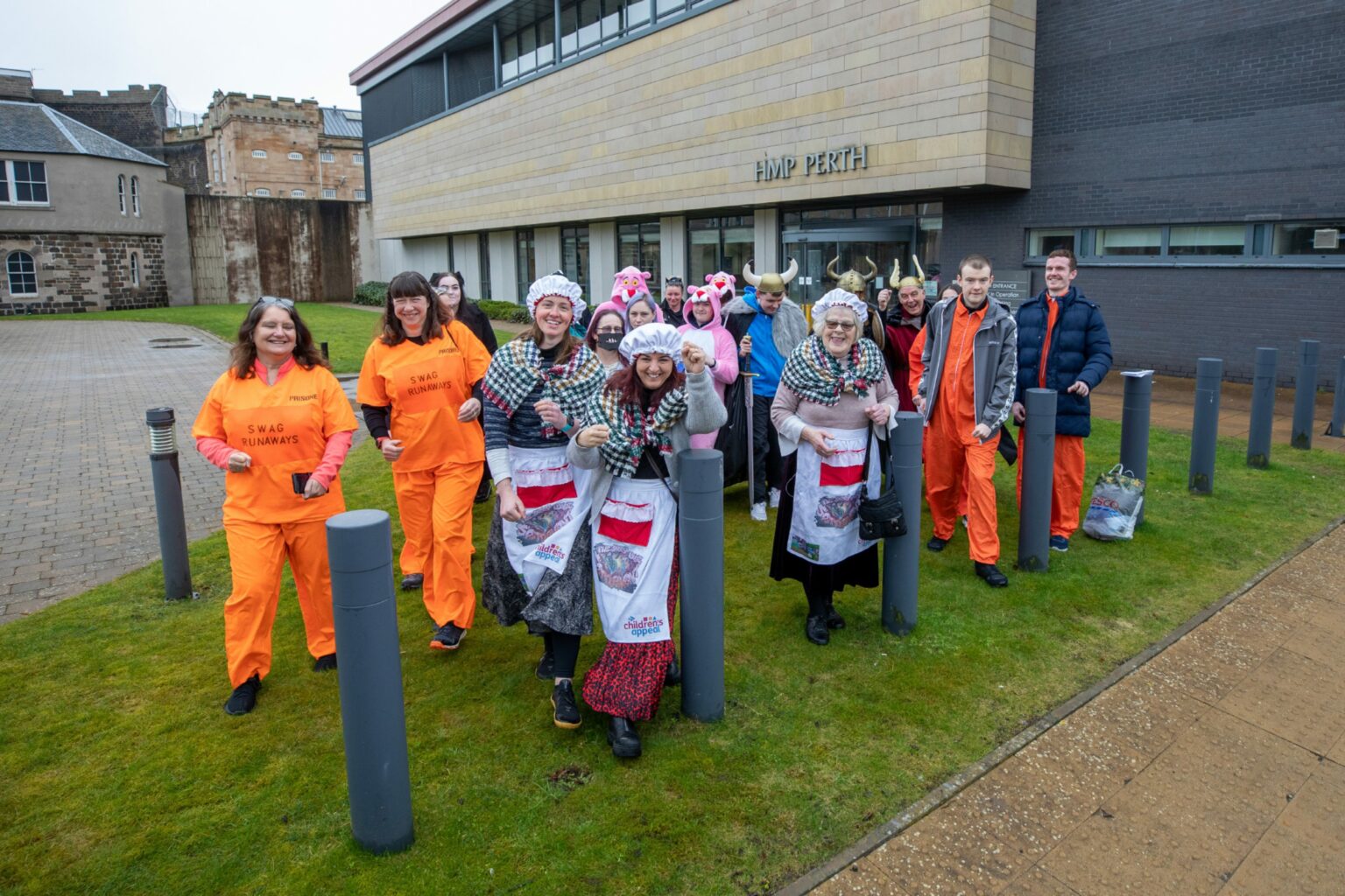 'Inmates' break out of Perth Prison to raise charity cash - The Courier