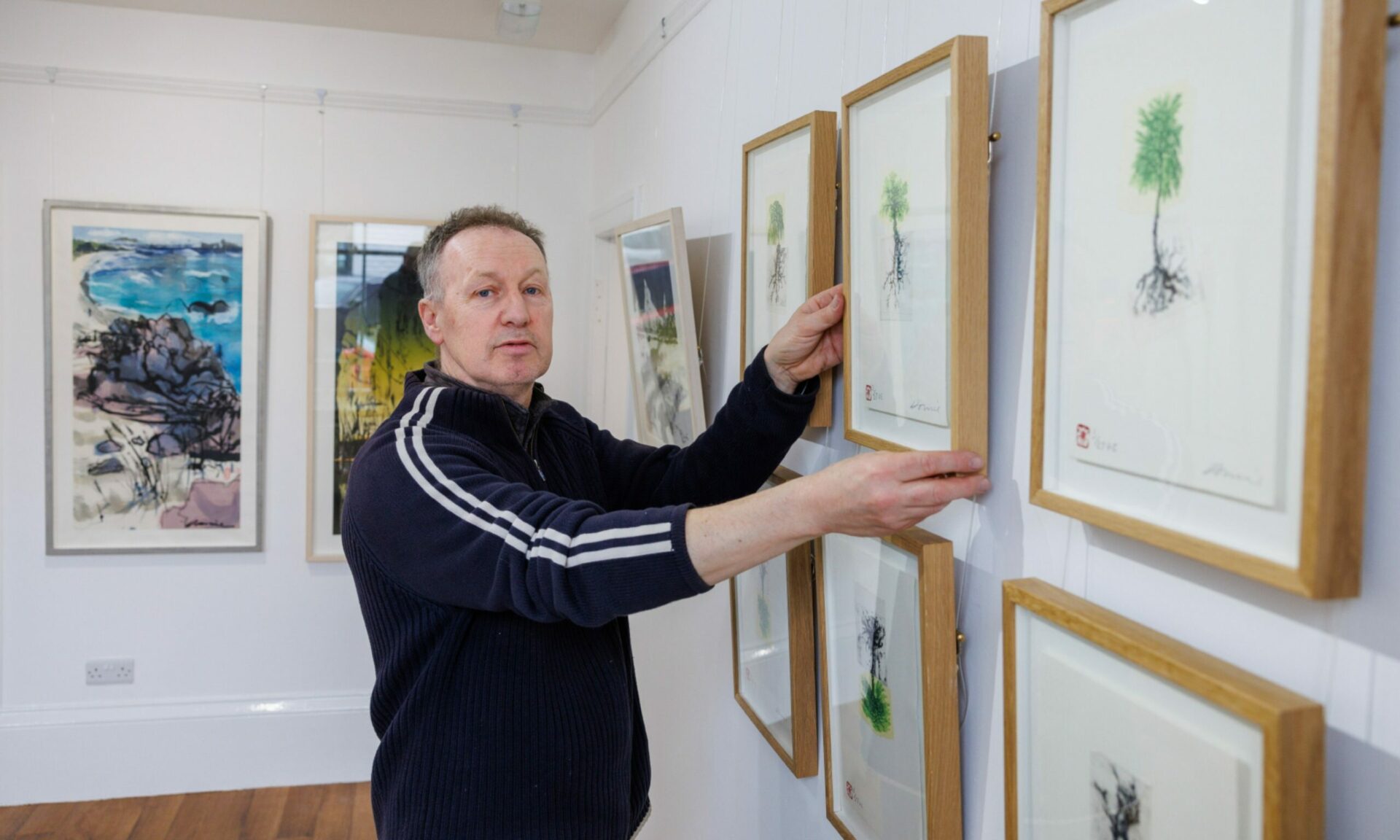 Sculptor brothers team with Phill Jupitus for Pittenweem art show