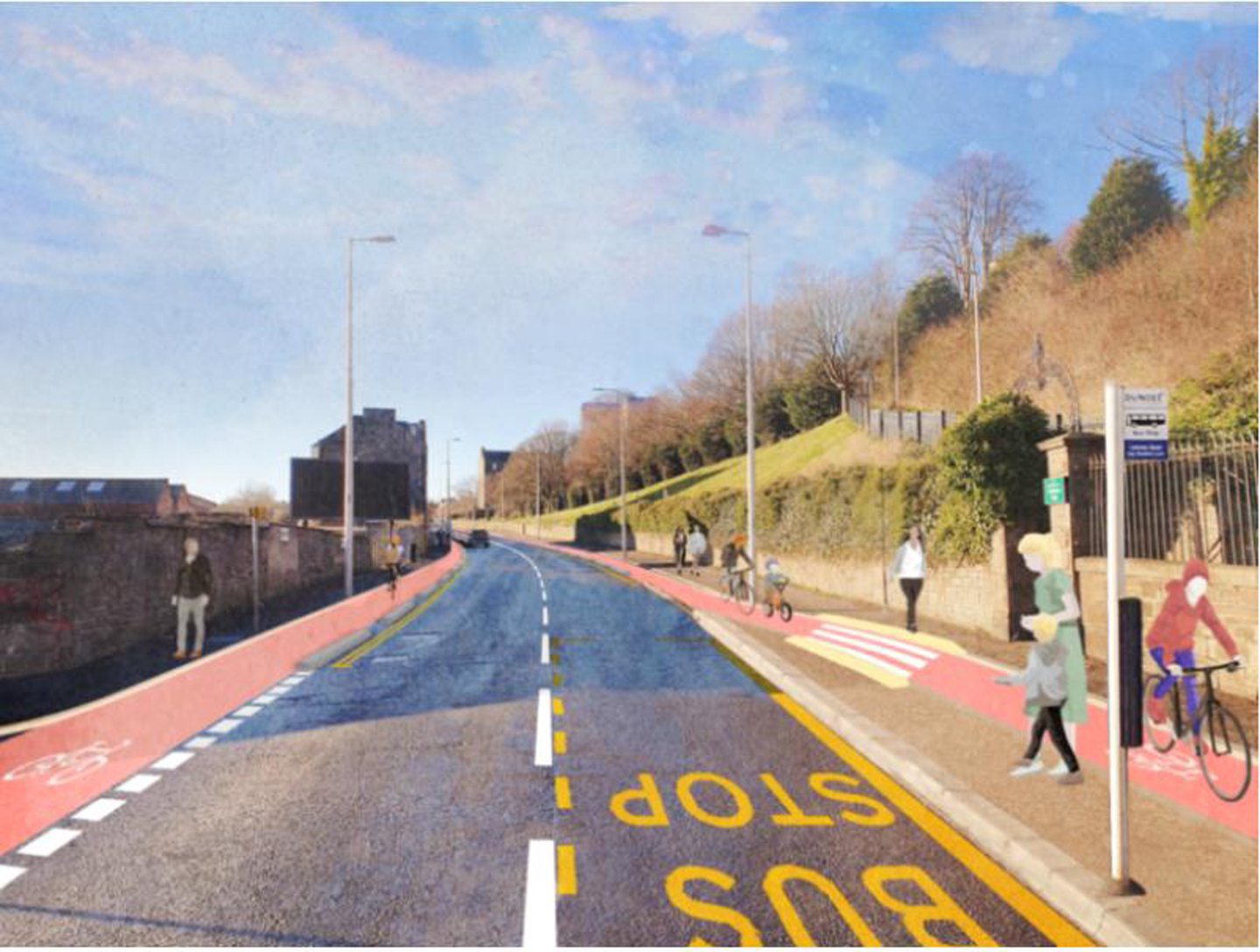 New images reveal plans for Lochee 'active freeway' in Dundee