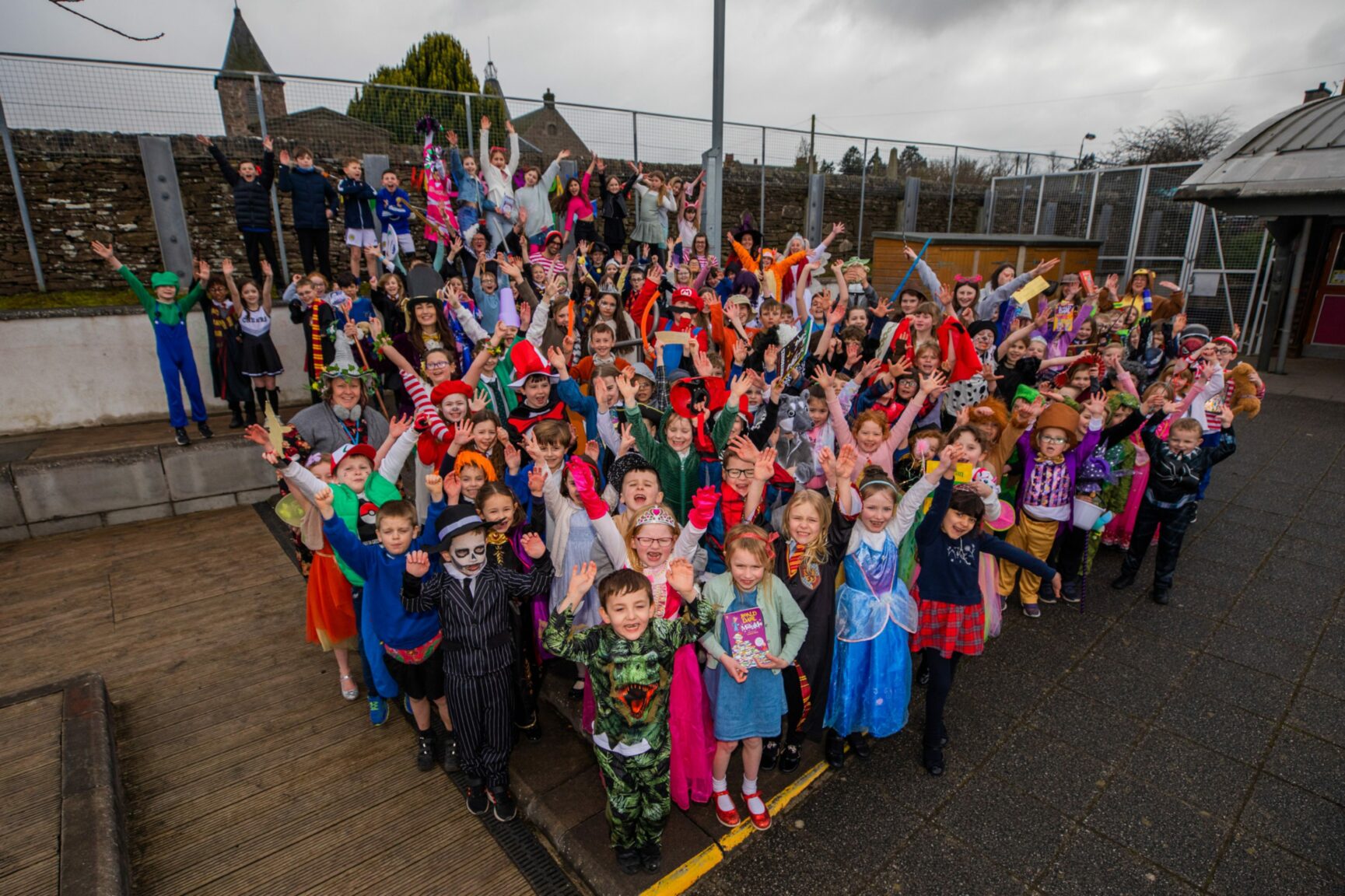 Auchterarder pupils dress up as favourite characters for World Book Day