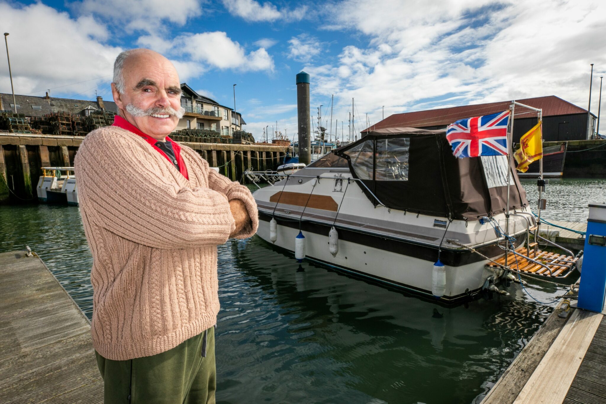 A month in the Dog House for George on voyage through Scotland's canals