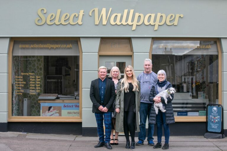 New Broughty Ferry wallpaper shop a 'library of inspiration'