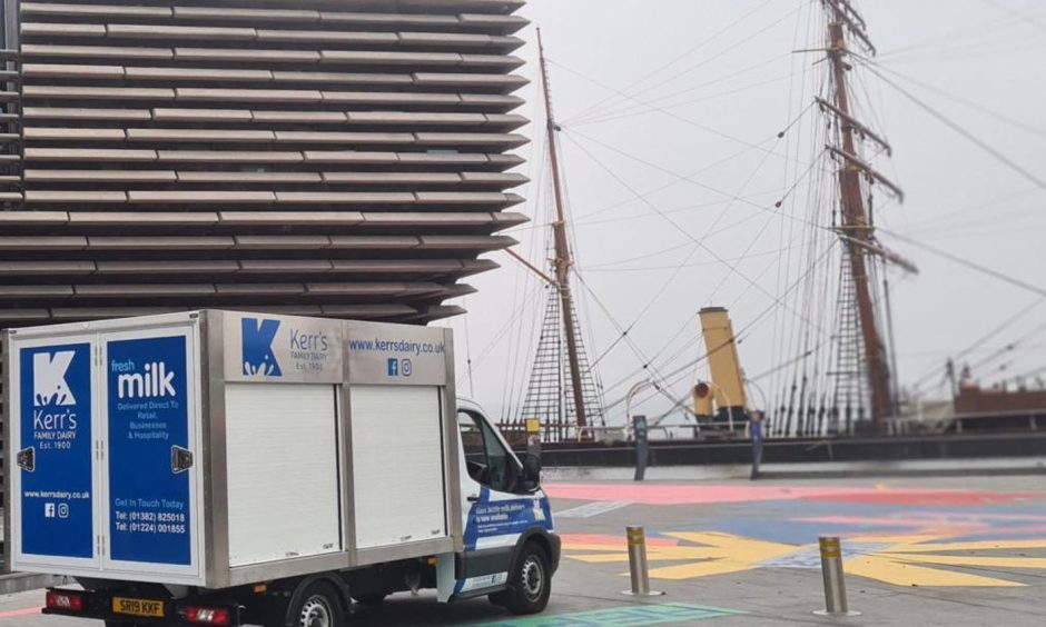 Kerr’s Dairy owner surprise at success of Dundee salt deliveries