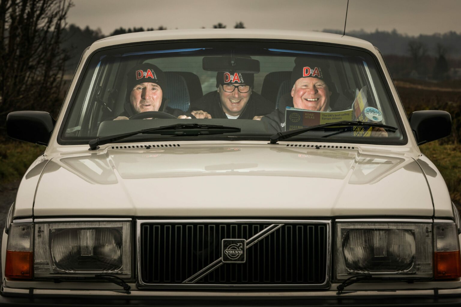 Angus men set off for the Arctic in 30-year-old Volvo estate