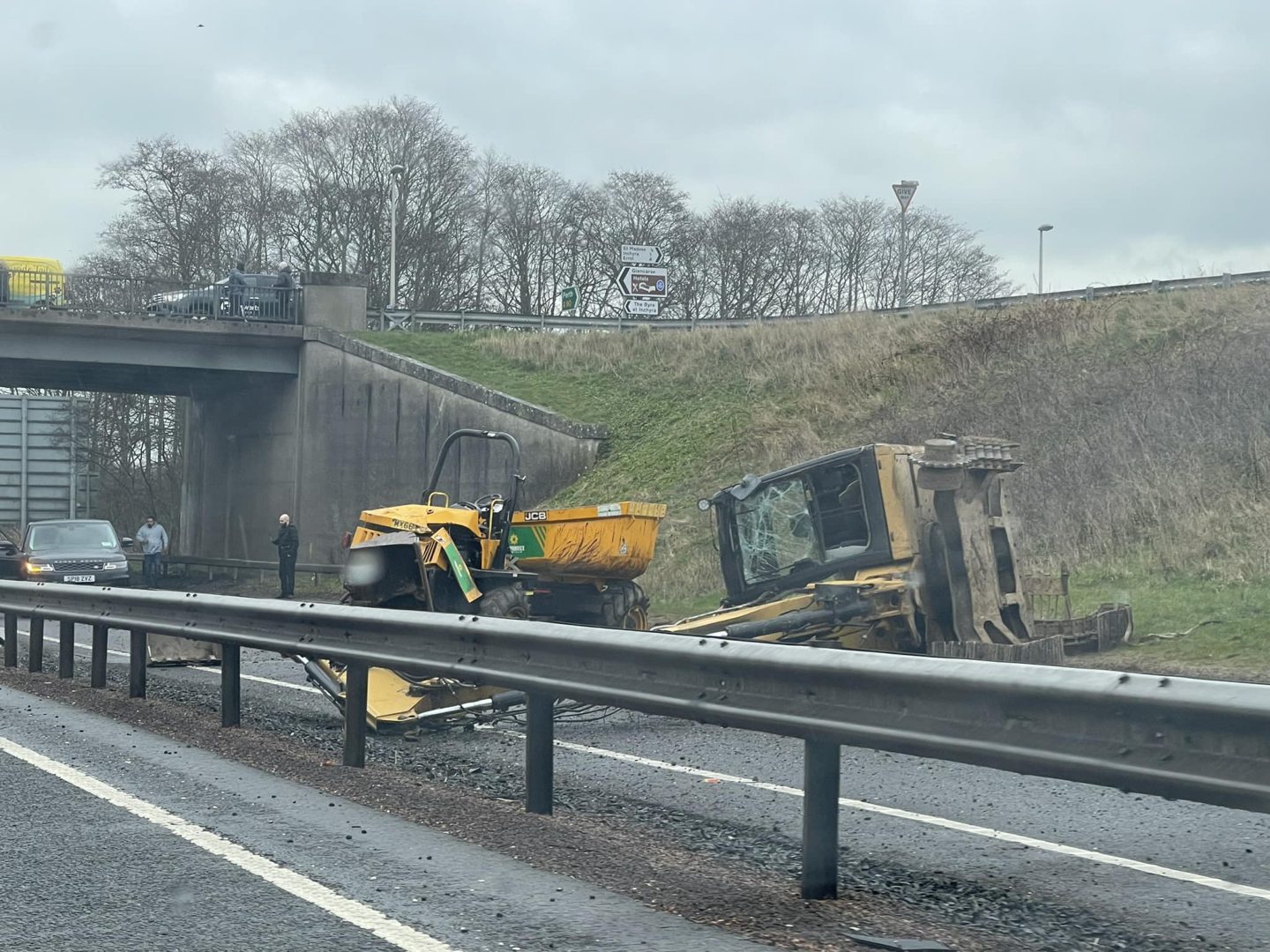 A90 reopens at St Madoes after crash