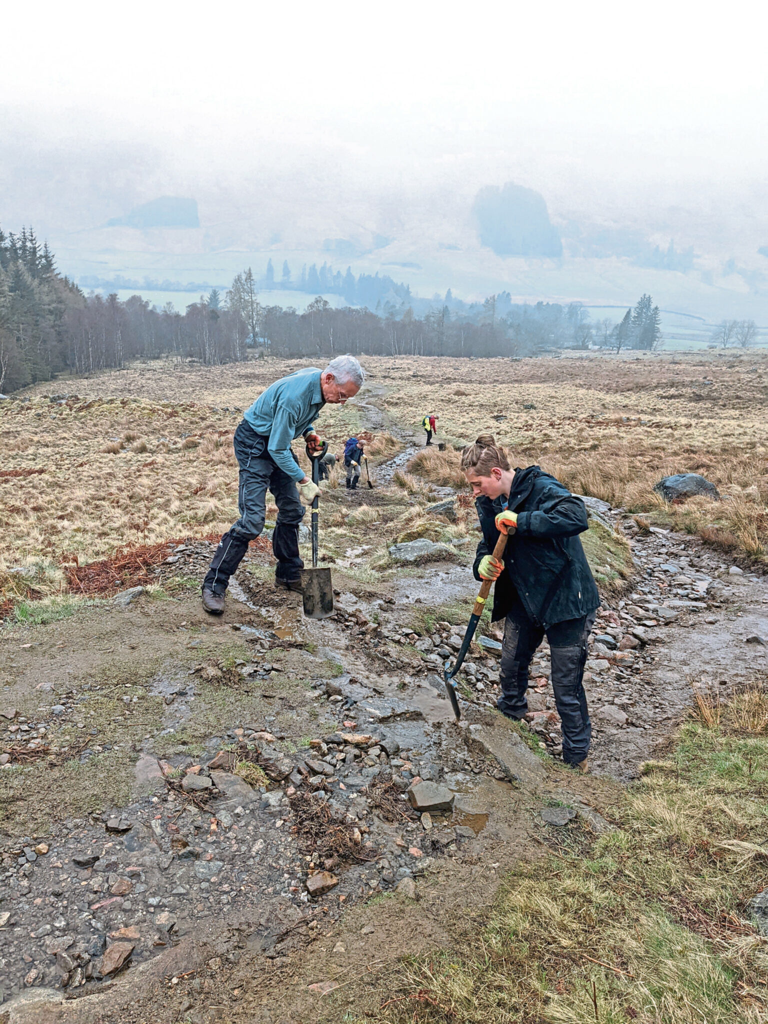 Mending mountains: Joining the volunteers who give up their time to ...